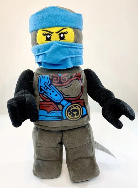 Lego Ninjago Nya Soft Blue Headband Plush Ninja Toy Minifigure Soft Toy Picclick Uk