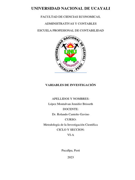 P 5 Variables De Investigacion Pdf Science Metodología