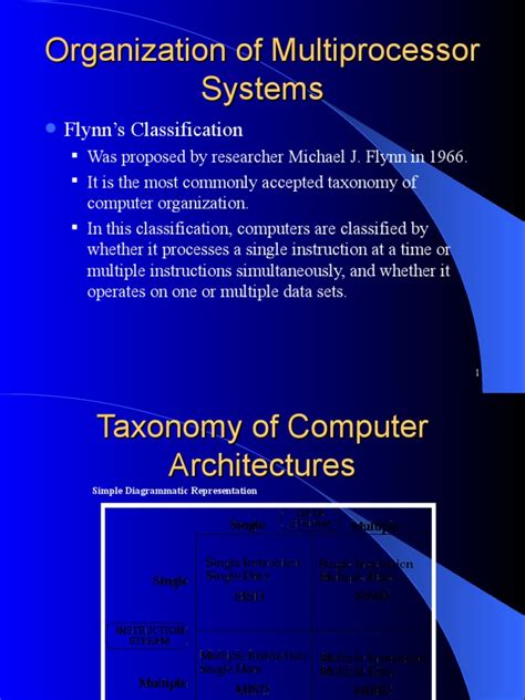 Organization Of Multiprocessor Systems Pdf Central Processing Unit