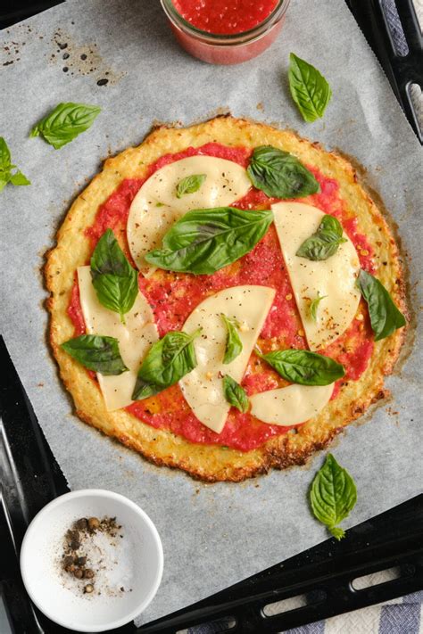 Cauliflower Pizza Crust Recipe Food Faith Fitness