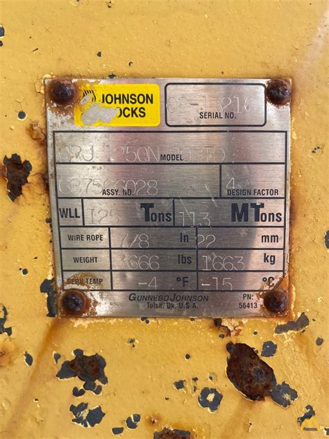 Johnson Hook Block For Sale Products Blocks Parts Attachments