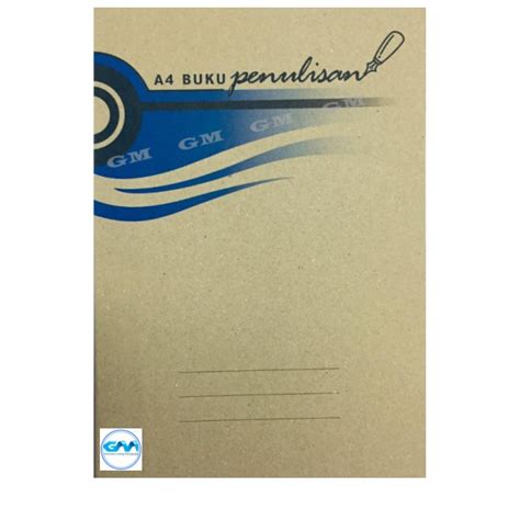 Cp Kraft Cover A4 Note Book 80pages A4 Size Single Line Exercise Book