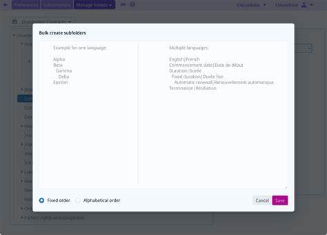 Taxonomy And Folder Structure Best Practices Clause Libraries