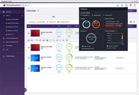 How To Optimize Memory Usage To Enhance Device And Virtual Machine Performance Qnap