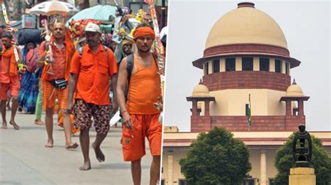 Kanwar Yatra Nameplate Row Supreme Court Extends Stay On Uttar Pradesh