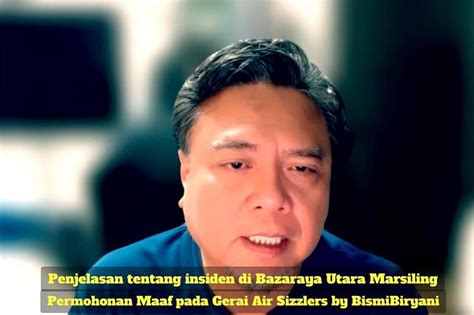 Actor Host Suhaimi Yusof Sorry For Causing Ruckus At Ramadan Bazaar