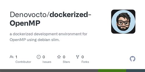 Github Denovoctodockerized Openmp A Dockerized Development