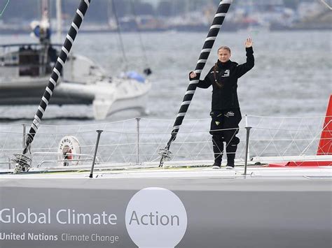 Greta Thunberg Sets Sail For New York The Senior Senior