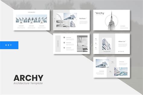 Item Archy Architecture Keynote Template By Naulicrea Shared By G4ds