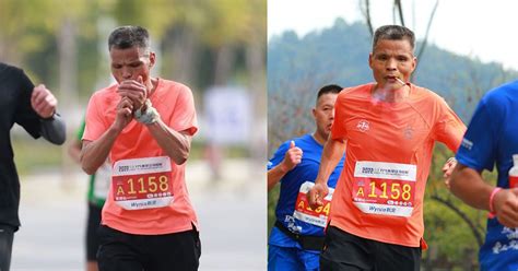 Chinese Runner 50 Does 42km Marathon Under 3 Hrs 30 Mins Chain
