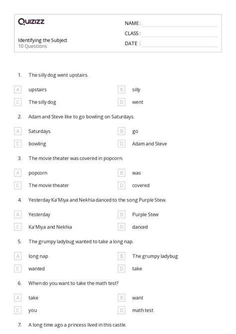 50 Identifying The Main Idea Worksheets For 1st Class On Quizizz