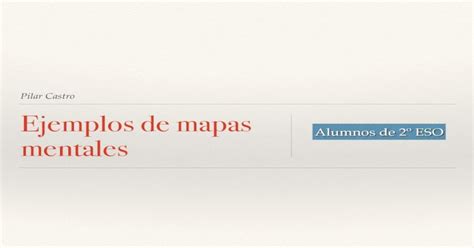Ejemplos Mapas Mentales Ejemplosmapas