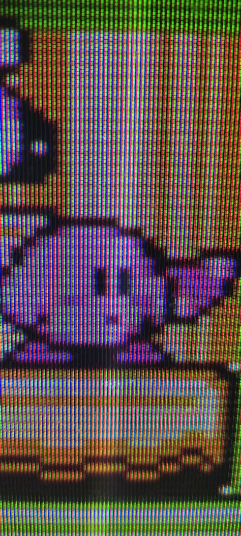 Close Up Of A Crt Using A Macro Lens R Crtgaming