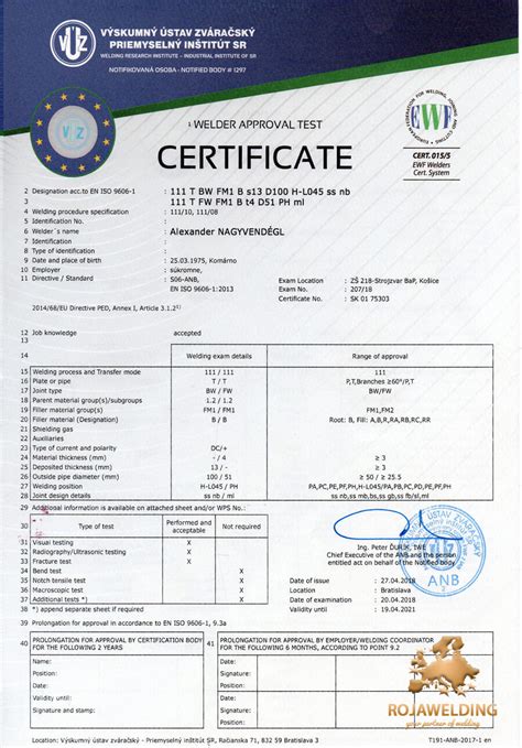 We Offer Welding Services In Belgium And Europe