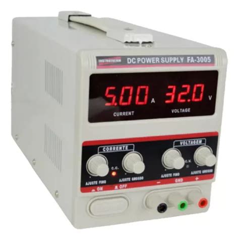 Fonte Alimentação Digital Reg Dc 32v 5a Similar Hf 3205s