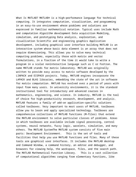 docx theory of matlab and simulation dokumen tips