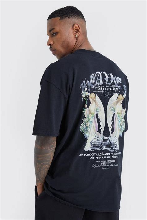 Oversized Renaissance T Shirt Boohoo Uk