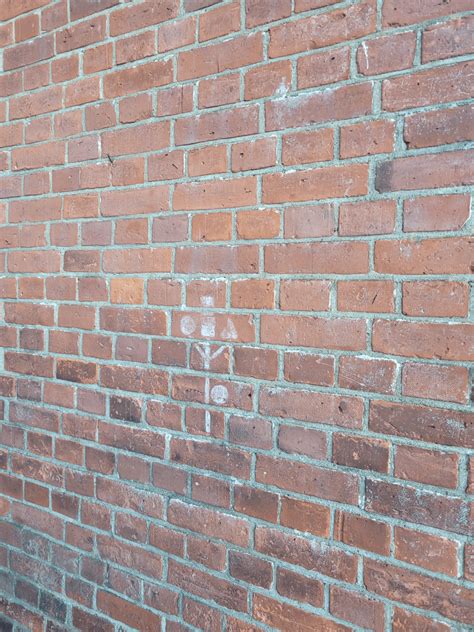 Symbol Chalked Brick On Wall Victoria Bc Canada Any Ideas Rsymbology