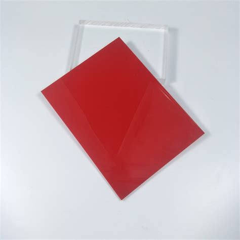 China Red Perspex Sheet Manufacturers Suppliers Factory Customized