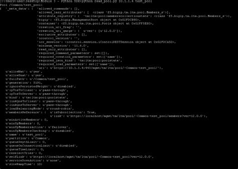Lab A 2 Read Pool Py F5 Programmability Training 2 0 Documentation