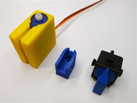 Fischertechnik Sg90 Mini Servo System By Juh Download Free Stl Model