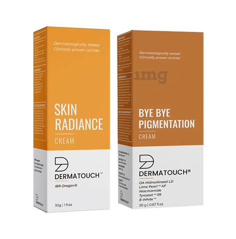 Combo Pack Of Dermatouch Skin Radiance Cream 30gm And Dermatouch Bye Bye
