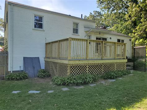 12′ X 16′ Deck Oak Road Woodworking