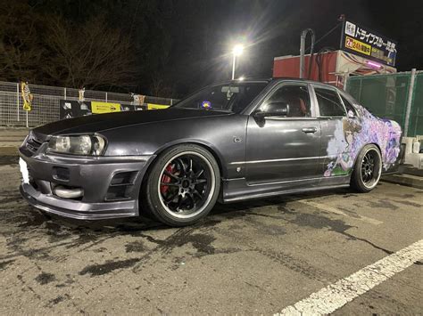 Yahooオークション スカイライン Er34 R34 5速 平成10年式 車検r58