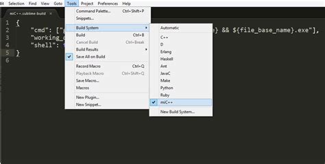 Ingeniero En Proceso Compilar Y Ejecutar C Desde Sublime Text