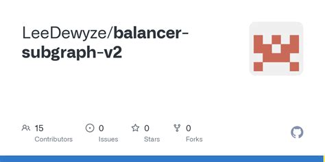 GitHub LeeDewyze Balancer Subgraph V2