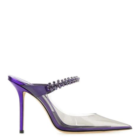 【jimmy Choo周仰杰 高跟鞋】jimmy Choo 周仰杰 23年秋冬 百搭 女性 高跟鞋 Bing100aoh Cassis【正品