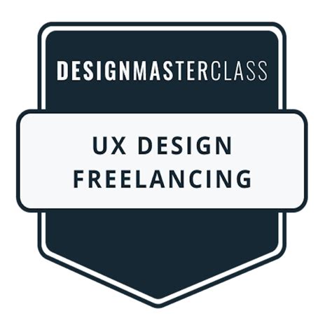 Design Masterclass Freelancing For UX UI Designers Credly