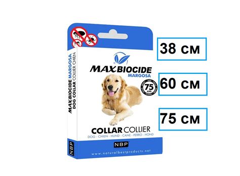 Max Biocide Противопаразитна каишка за кучета против бълхи кърлежи