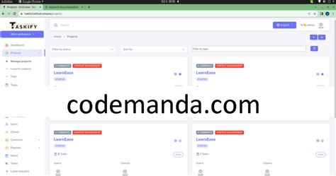 Taskify Project Management CodeManda PHP Script And WordPress Theme