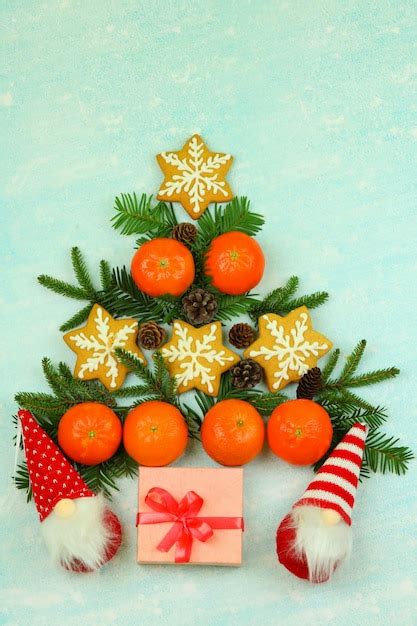 Premium Photo Blue Winter Background With Pattern Of Christmas