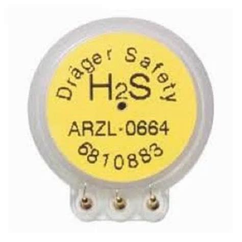 Drager Spare H2S Sensor Portable Single Gas Detector At Rs 14300 In Raigad
