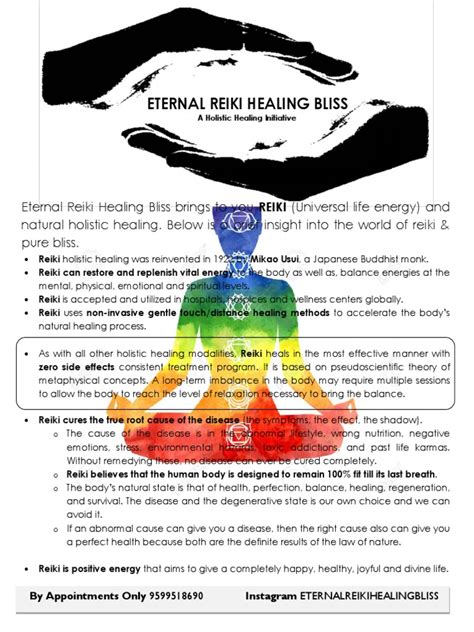 Reiki Pdf Reiki Alternative Medicine