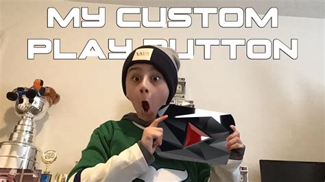 My Custom Play Button For Subscribers YouTube