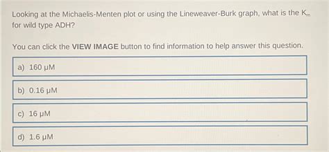 solved looking at the michaelis menten plot or using the