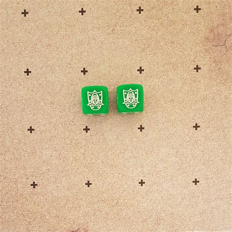 Set Of 2d6 Human Dice Gaspez Arts Fantasy Football Miniatures