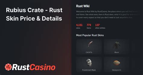 Rubius Crate Rust Skin Price And Details