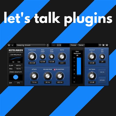 Lets Talk Plugins One Plugin A Day 🌠todays Plugin Tdr Kotelnikov🌠