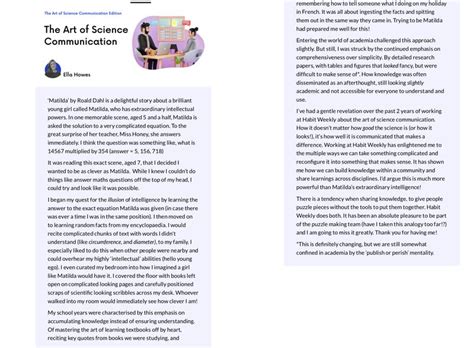 Ella Howes On Linkedin In The Final Summer Edition Of Habit Weekly I