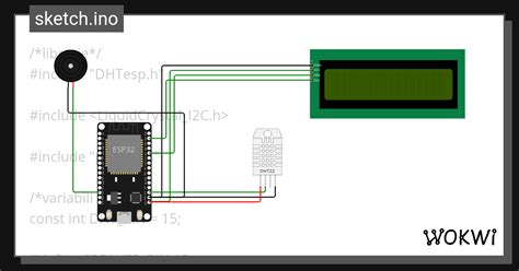 Temperature Wokwi Esp32 Stm32 Arduino Simulator