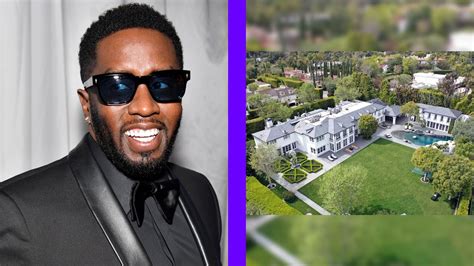 Diddy Puts His L.A. Mansion That Got Raided By The FBI For Sale For $70 ...