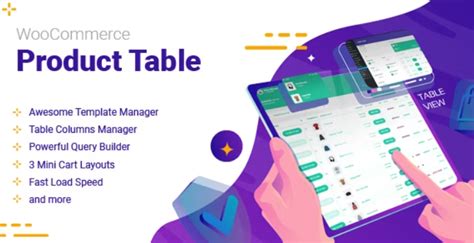 Woocommerce Product Table V270 By Ithemelandco Woocommerce 产品表格插件下载芒果运营