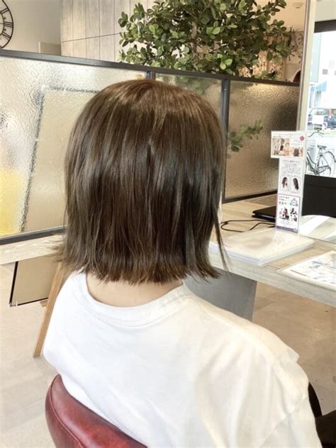 切りっぱなし外はねボブ 美容室wiz（美容院・ヘアサロン）