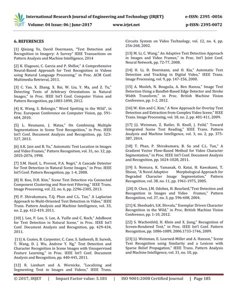 Text Detection And Recognition A Review Pdf