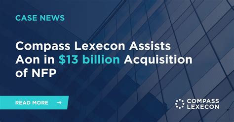 Compass Lexecon On Linkedin Compass Lexecon Assists Aon In 13 Billion
