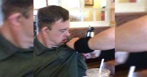 When The Waitress Grabbed This Mans Shirt Everybody In The Restaurant Stopped To See Jesus Daily